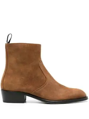 GIUSEPPE ZANOTTI 40mm Ludhovic Suede Ankle Boots