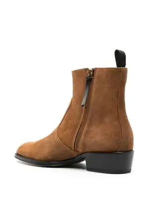 GIUSEPPE ZANOTTI 40mm Ludhovic Suede Ankle Boots