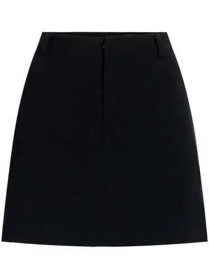 Cinq À Sept Marie Pressed-crease Skorts - Black
