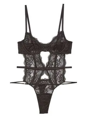 FLEUR DU MAL Naomi Lace Bodysuit