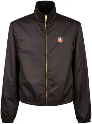 Bally Logo-appliqué High-neck Windbreaker