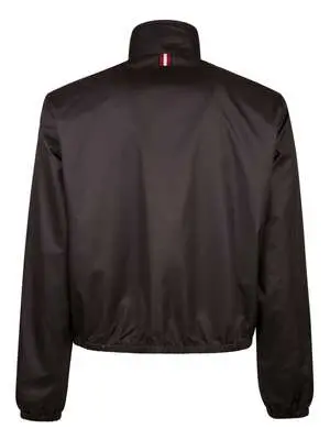 Bally Logo-appliqué High-neck Windbreaker