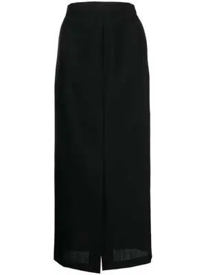 ENFOLD High-waisted Wool Maxi Skirt