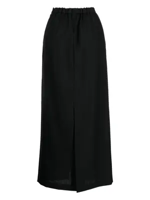 ENFOLD High-waisted Wool Maxi Skirt