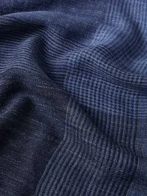 Brunello Cucinelli Check-pattern Silk-blend Scarf