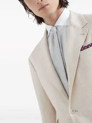 Brunello Cucinelli Check-pattern Neck Tie