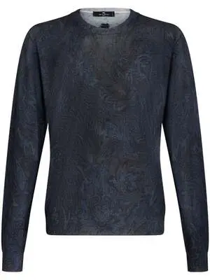 Etro Paisley Jacquard Jumper