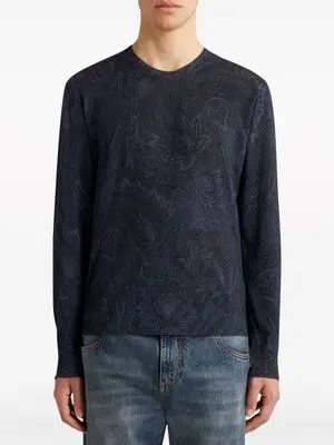 Etro Paisley Jacquard Jumper