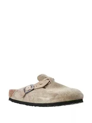 BIRKENSTOCK Boston Suede Slippers