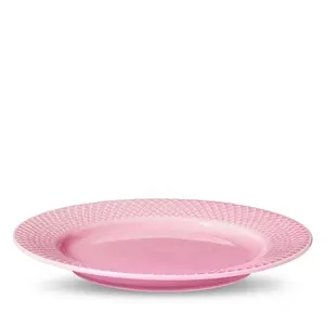 ROSENDAHL Lyngby Porcelain Rhombe Color Lunch Plate - Rose