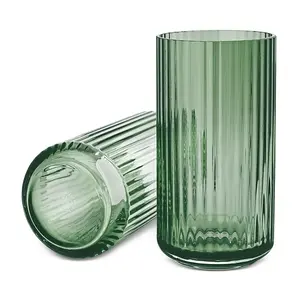 ROSENDAHL Lyngby Vase, Copenhagen Mouth Blown Glass - Green