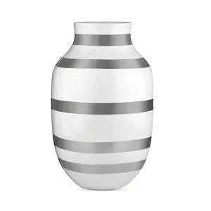 ROSENDAHL Kahler Omaggio Vase - Silver
