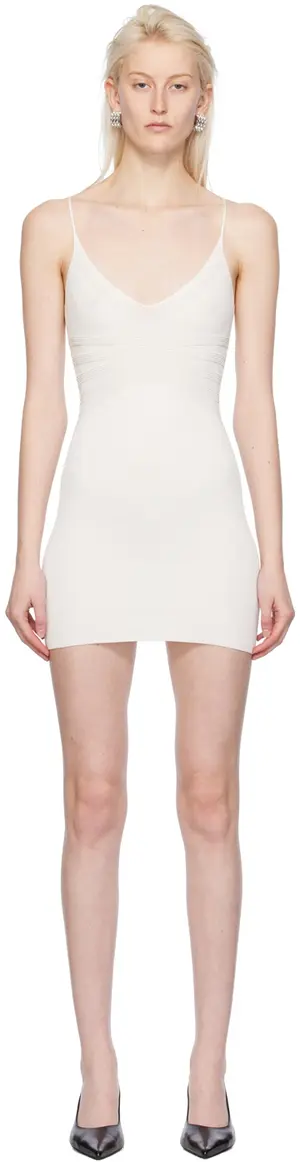 DION LEE Dion Lee Sculpt Minidress - Ivory