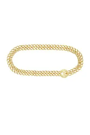CHANEL Chanel Coco Mark Chain Belt