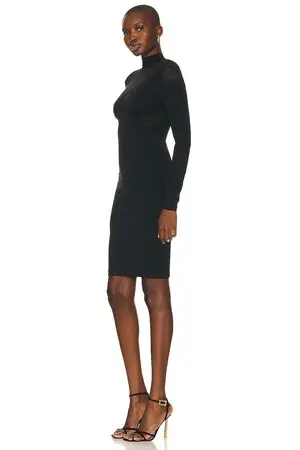 wolford sheer dress Wolford Sheer Opaque Dress In Black - 67% Off