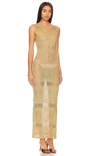 MORE TO COME Sevyn Midi Dress