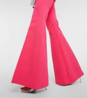 Safiyaa Halluana Flared Pants - Pink