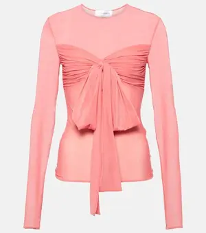 Blumarine Bow Detail Blouses