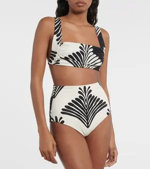 Johanna Ortiz Printed Bikini Bottoms
