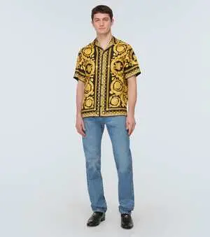 Versace Straight Leg Jeans - Blue