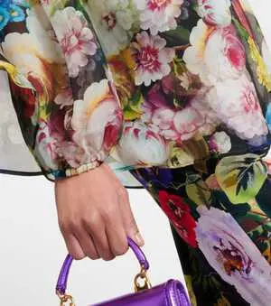 Dolce & Gabbana Floral Silk Chiffon Blouse - Multicoloured