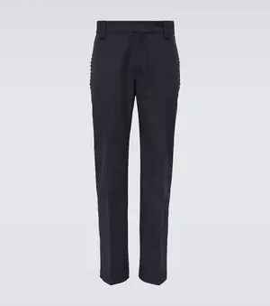 Valentino Garavani Rockstud Straight Pants