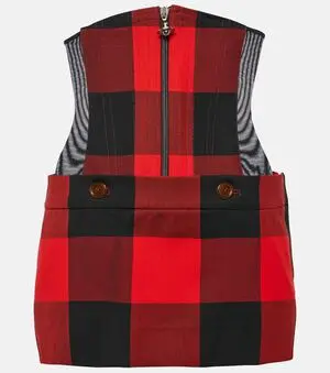 Vivienne Westwood Checked Skirts