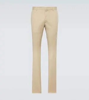Zegna Cotton-blend Chinos - Beige