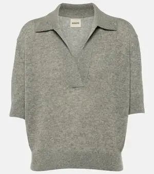 KHAITE Khaite Shrunken Jo Polo Sweater