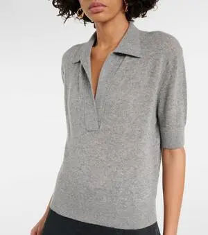 Khaite Shrunken Jo Polo Sweater