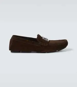 Dolce & Gabbana Suede Loafers - Brown