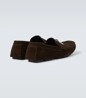 Dolce & Gabbana Suede Loafers - Brown
