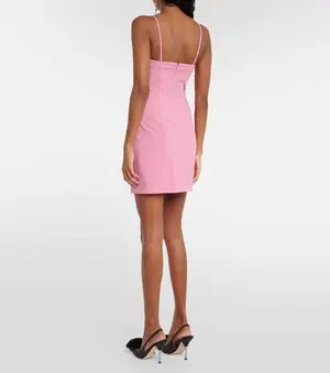 Blumarine Lace-trimmed Mini Dress