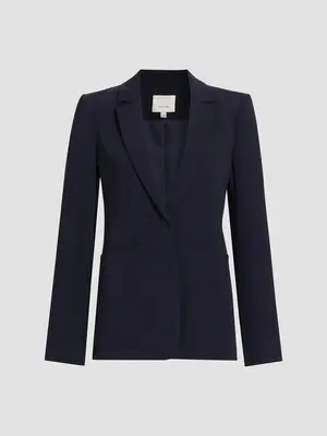 Cinq À Sept Karlie Crepe Blazer - Navy