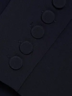 Cinq À Sept Karlie Crepe Blazer - Navy