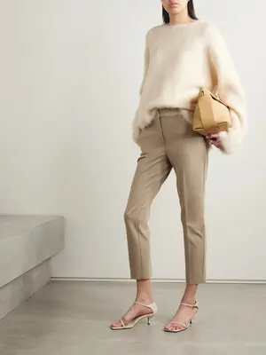 Max Mara Pegno Cady Slim-leg Trousers