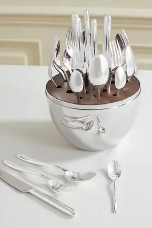 Christofle Mood 24-piece -plated Cutlery Set - Silver