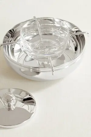 Christofle Albi -plated Caviar Serving Set