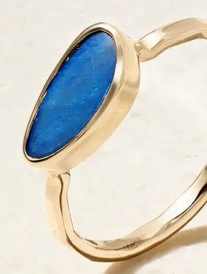 MELISSA JOY MANNING 14-karat Recycled Opal Ring