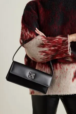 Off-White Jitney 1.0 Leather Shoulder Bag