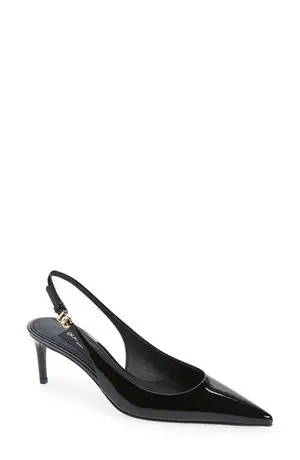 Dolce & Gabbana Lollo Patent Slingback Pumps