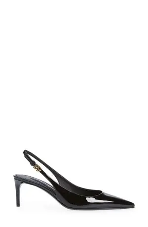 Dolce & Gabbana Lollo Patent Slingback Pumps