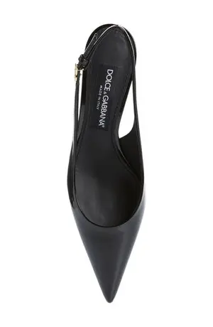 Dolce & Gabbana Lollo Patent Slingback Pumps