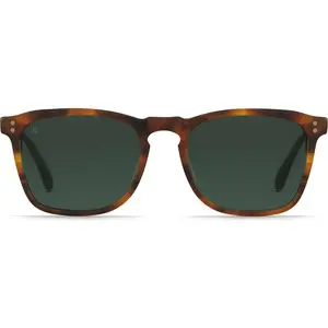 Raen Wiley Square Frame Sunglasses - Matte Rootbeer/brown