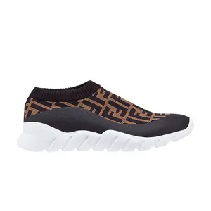 Fendi Ff Motif Slip-on Sneakers