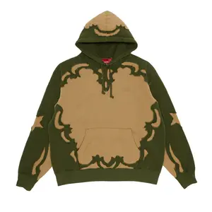 Supreme Western Cut Out Hooded Sweatshirt - Green