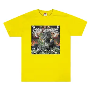 Supreme Dragon Tee 'sulfur - Yellow