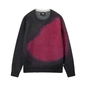 StÜssy Brushed Dot Sweater - Black