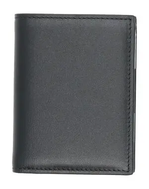 Comme Des Garçons Wallet Bovine Leather - Black