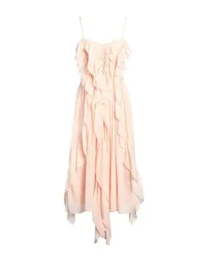 Chloé Midi Light Ramie Dress